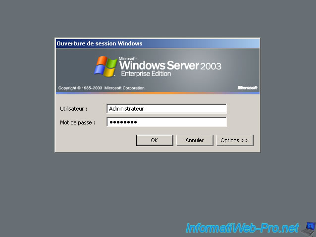 Install Windows Server 2003 - Windows Server - Tutorials - InformatiWeb Pro